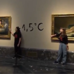 ¡Le tocó a Goya! Activistas por el clima se pegan a ‘La Maja Vestida’ y ‘La Maja Desnuda’ - Las ...